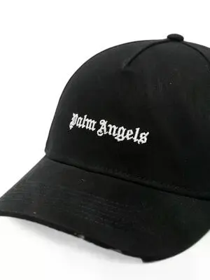 Palm Angels Logo-embroidered Baseball Cap