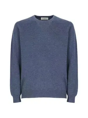 DELLA CIANA Crew-neck Sweater - Blue