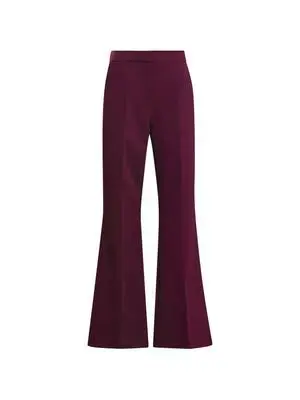 Essentiel Antwerp Keen Pressed-crease Flared Trousers - Red