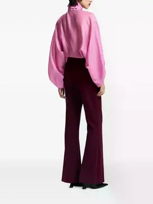 Essentiel Antwerp Keen Pressed-crease Flared Trousers