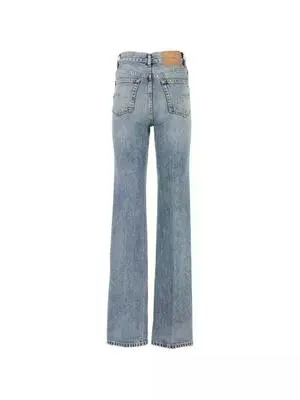 Mauro Grifoni Faded Straight-leg Jeans