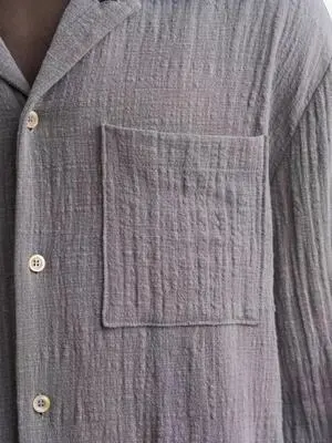 Séfr Everyday Textured-finish Shirt