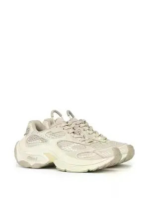 Ash Dragon Panelled Sneakers - Neutrals