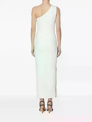 Elisabetta Franchi Red Carpet Knit Dress With Zip