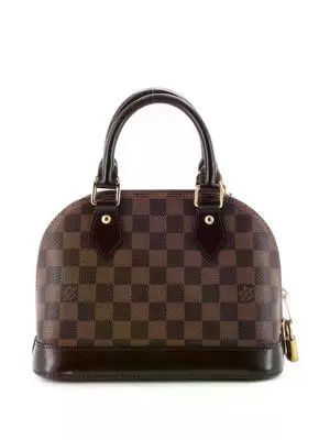 LOUIS VUITTON Alma Handbag Damier Bb Shoulder Bag - Brown
