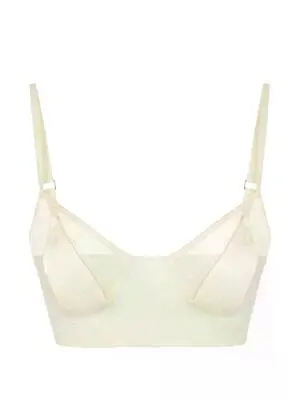 Elisabetta Franchi Lace Bra - Neutrals