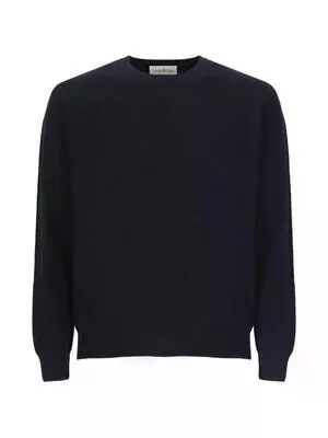 DELLA CIANA Crew-neck Long-sleeves Sweater - Blue