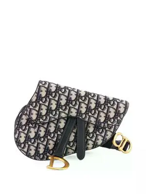 Dior Saddle Oblique Canvas Belt Bag