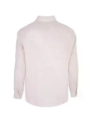 Corneliani Spread-collar Long-sleeved Shirt - Neutrals