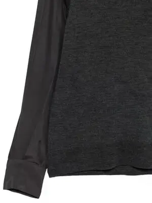 P.a.r.o.s.h Lwynford Roll-neck Panelled Sweater