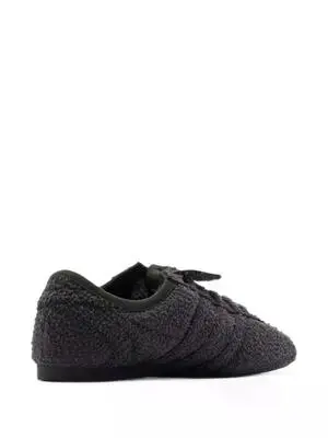 Adidas X Stella Mccartney Fleece-texture Logo-print Sneakers