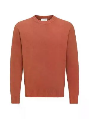 FILIPPO DE LAURENTIIS Long-sleeve Crew-neck Sweater - Orange