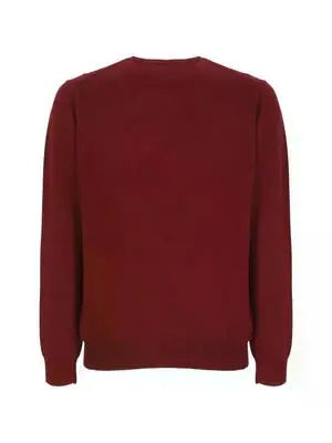 DELLA CIANA Crew-neck Ribbed-trim Sweater