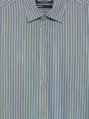Marc O'polo Striped-pattern Long-sleeved Shirt