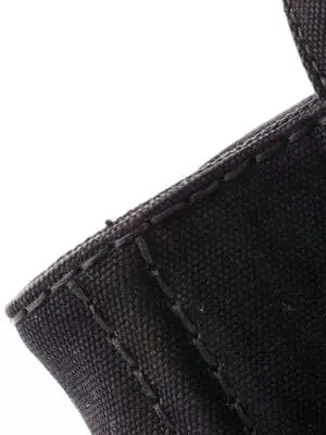Prada Canapa Convertible Canvas Mini Tote Bag