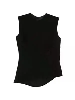 MARC LE BIHAN Asymmetric Frayed-edge Top