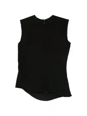 MARC LE BIHAN Asymmetric Frayed-edge Top
