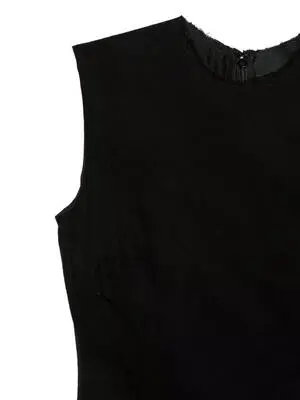 MARC LE BIHAN Asymmetric Frayed-edge Top