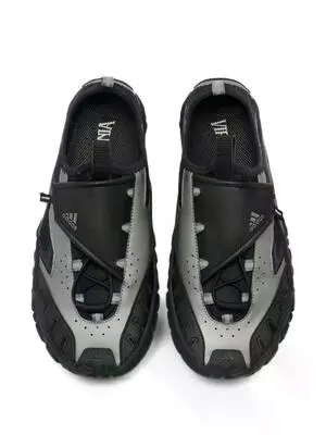 ADIDAS ORIGINALS X PHARRELL WILLIAMS Water Moc Toggle-fastening Panelled Sneakers