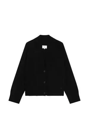 Loulou De Saison Kaia V-neck Cashmere Cardigan - Black