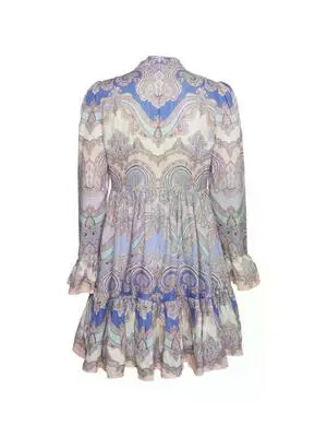 Zimmermann Maxine Paisley-print Mini Dress