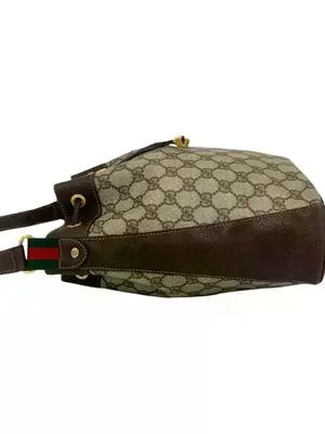 Gucci 1980-1990 Gg Supreme Web Bucket Bag