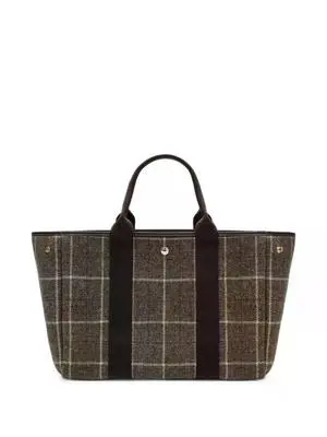 Rue De Verneuil Small Traversée Check Tote Bag