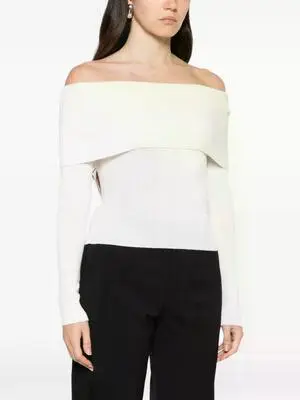 Alice + Olivia Dolan Foldover Sweater