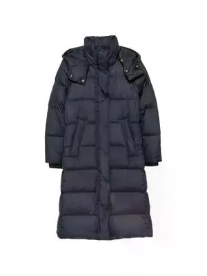 Marc O'polo Quilted Hooded Coat - Blue