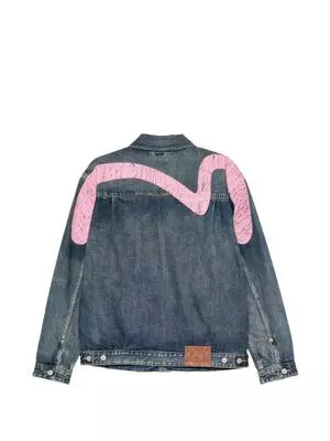 EVISU Daicock Print Denim Jacket