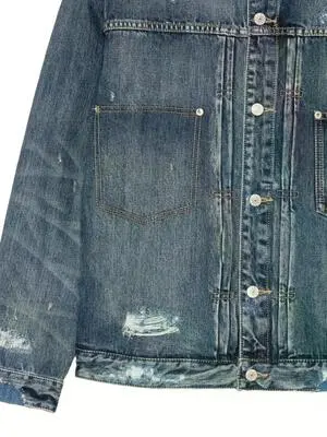 EVISU Daicock Print Denim Jacket