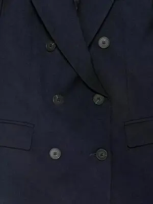 CENERE GB Double-breasted Peak-lapel Blazer