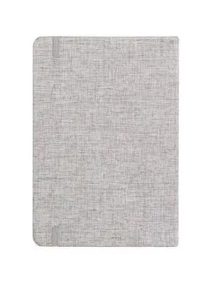 CAFÉ KITSUNÉ Logo-print Elasticated Notebook - Grey