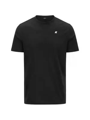 K-WAY Logo-print Short-sleeve T-shirt - Black