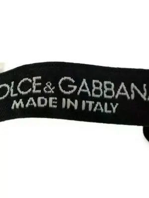 Dolce & Gabbana Pleated Silk Cummerbund Belt