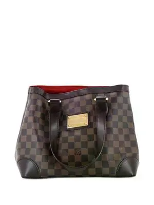 LOUIS VUITTON Hampstead Handbag Damier Pm Tote Bag - Brown