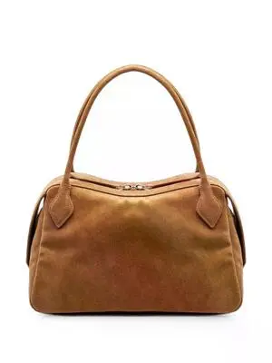 MINOBOSSI Medium Adele Suede Tote Bag