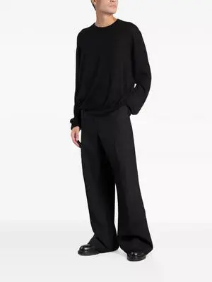 ANIPS Crew-neck Ribbed-trim Sweater