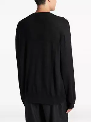 ANIPS Crew-neck Ribbed-trim Sweater