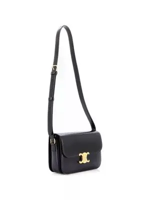 Celine Triomphe Shoulder Bag Smooth Calfskin Medium Crossbody Bag