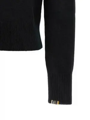 Extreme Cashmere N°435 Little Lamb Ribbed-trim Cardigan