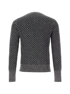 VIVIENNE WESTWOOD Checkmate Checkerboard-pattern Sweater