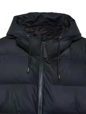 Rains Quilted Hooded Jacket