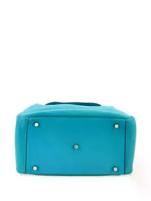 Hermès Lindy Bag Clemence 30 Shoulder Bag - Blue