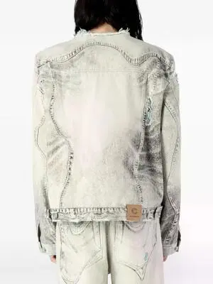 Camper Distressed-effect Denim Jacket