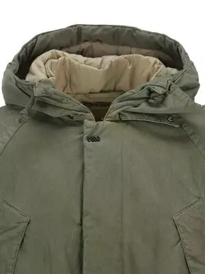 MASSIMO OSTI STUDIO Hooded Raglan-sleeve Jacket