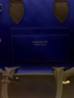 FERRAGAMO Hug Bicolor Handbag