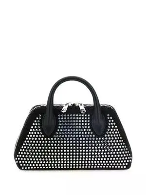 Coperni Duffle Crystal-embellished Belt Bag - Black