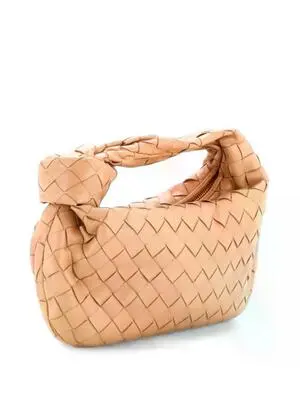 Bottega Veneta Bv Jodie Intrecciato Nappa Mini Hobo Bag - Brown