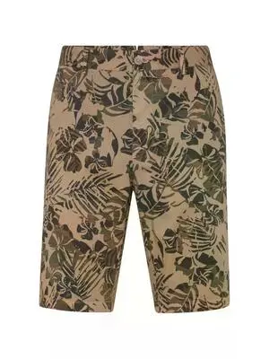 BILLIONAIRE Double B Palm-print Shorts